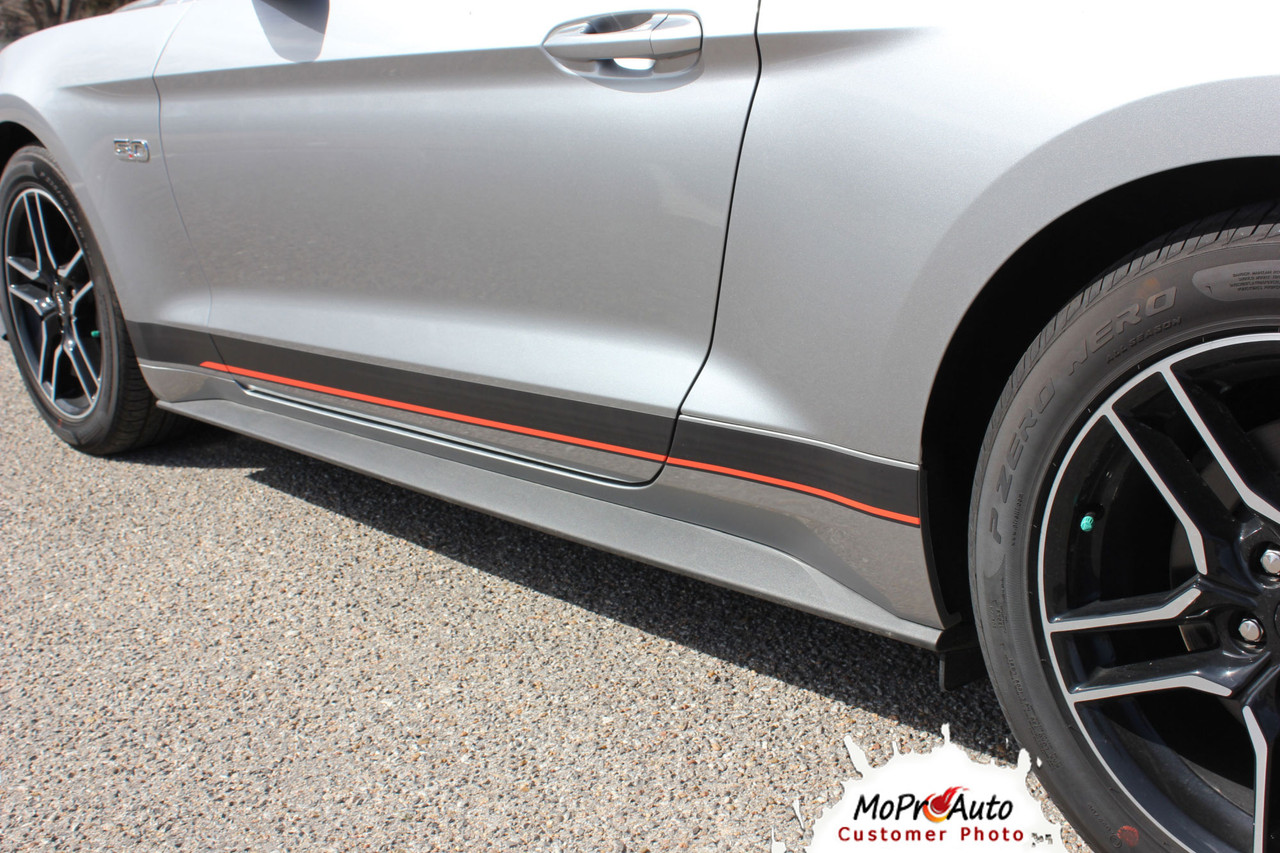 SUPERSONIC (Digital Print) : Ford Mustang Racing Stripes Mach 1 Style ...