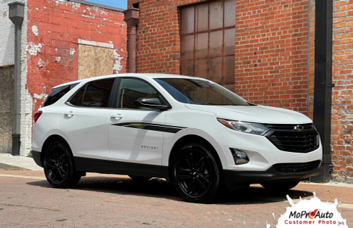 APEX : 2018-2023 Chevy Equinox Side Door Stripes Body Decals Accent ...