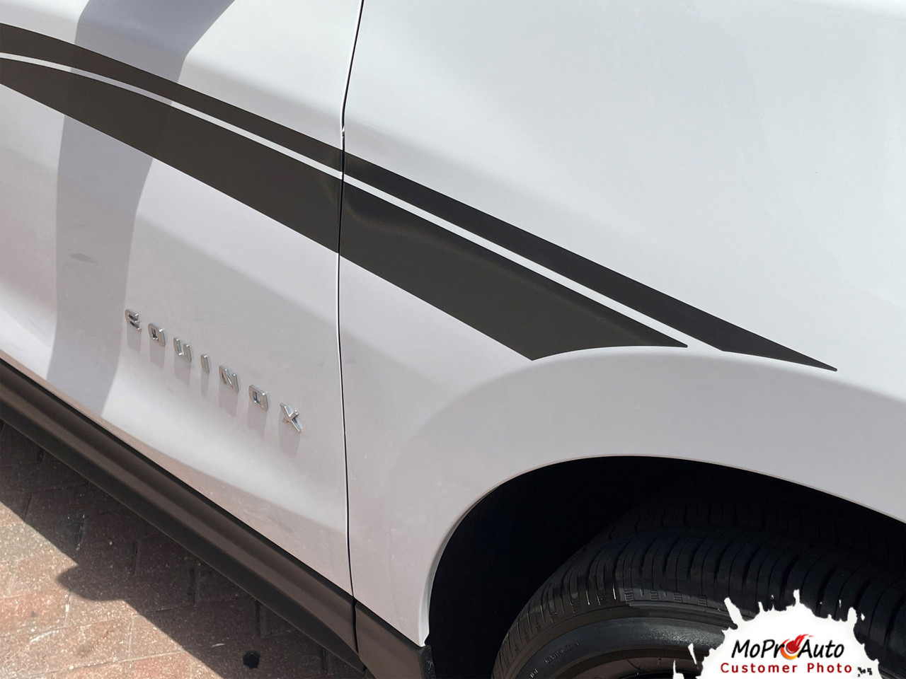 APEX : 2018-2023 Chevy Equinox Side Door Stripes Body Decals Accent ...