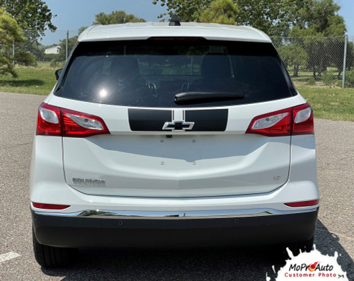 NOX RALLY : 2018-2024 Chevy Equinox Hood Racing Stripes Decals Rear ...