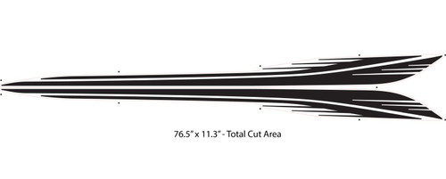 PIVOT Chevy Bolt Side Body Vinyl Graphics Door Stripes Decals Universal ...