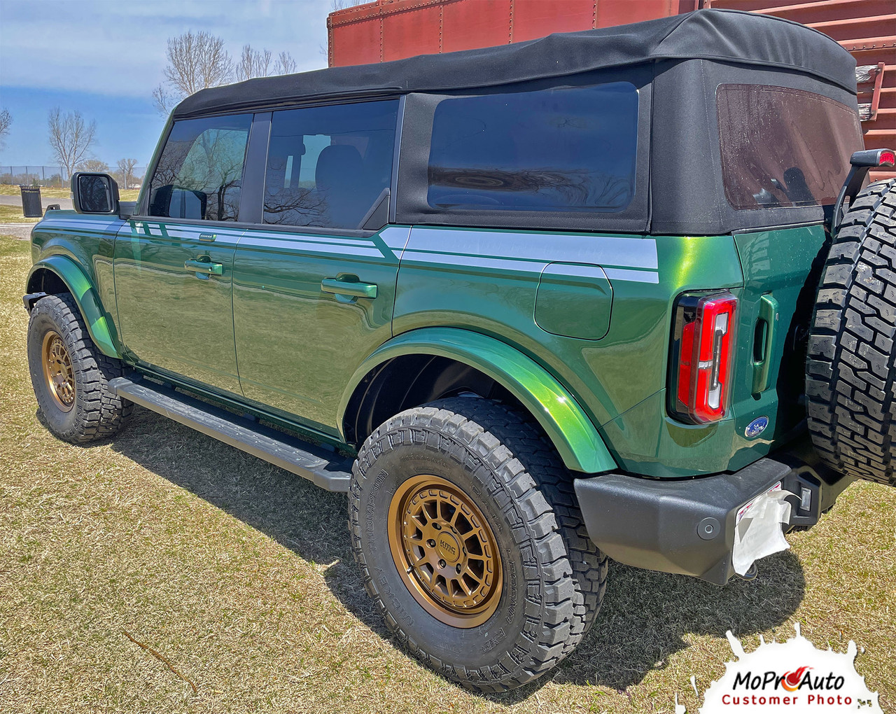 BRONCO REINS (FULL SIZE) : Ford Bronco Side Body Upper Door Stripes ...