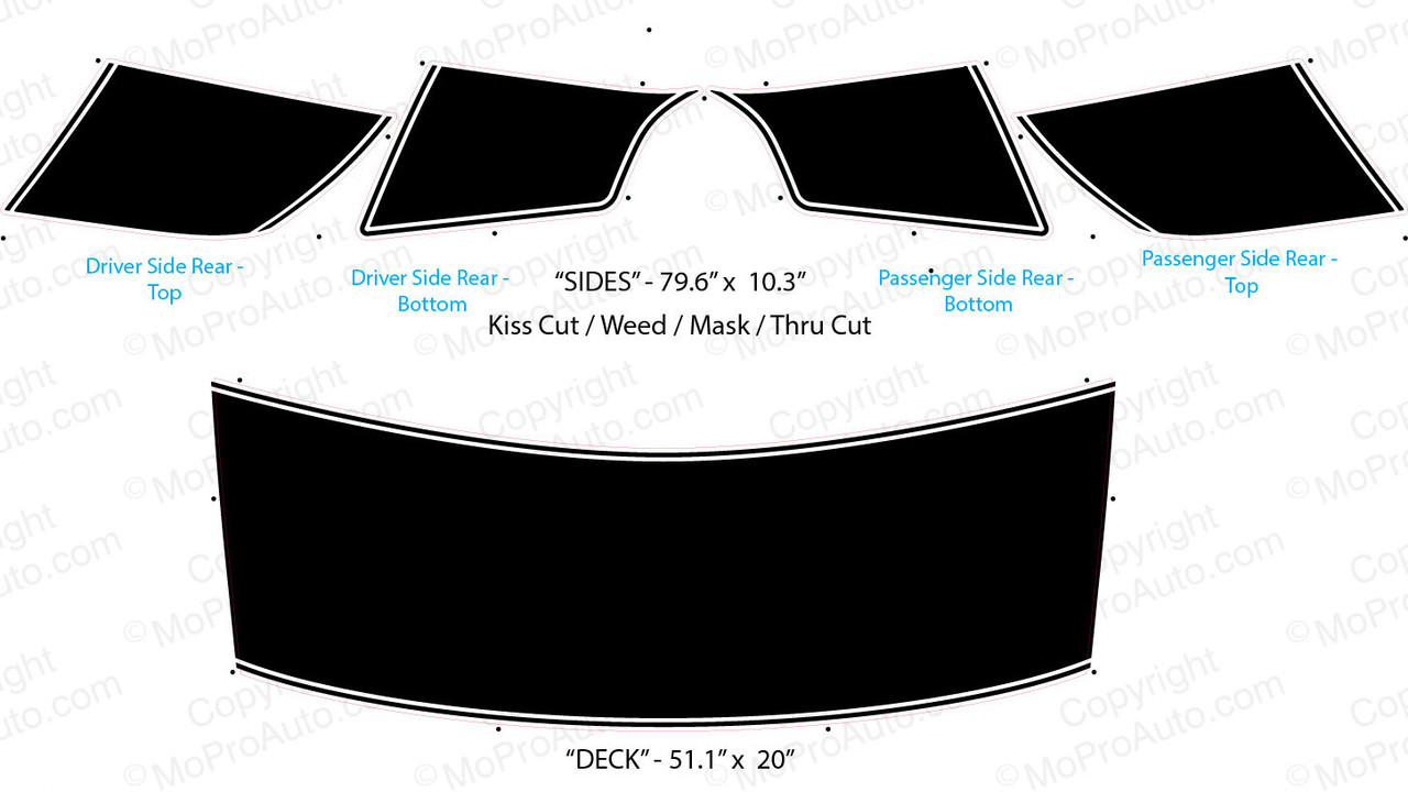 SINISTER SWINGER TAILBAND : Dodge Charger Trunk Stripes Daytona Hemi ...