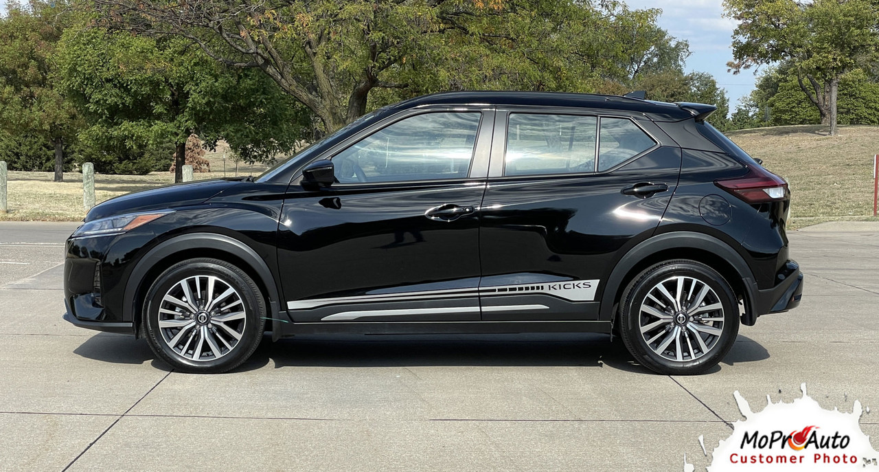 BLISS : Nissan Kicks Hood Decals and Lower Rocker Panel Stripes Body ...
