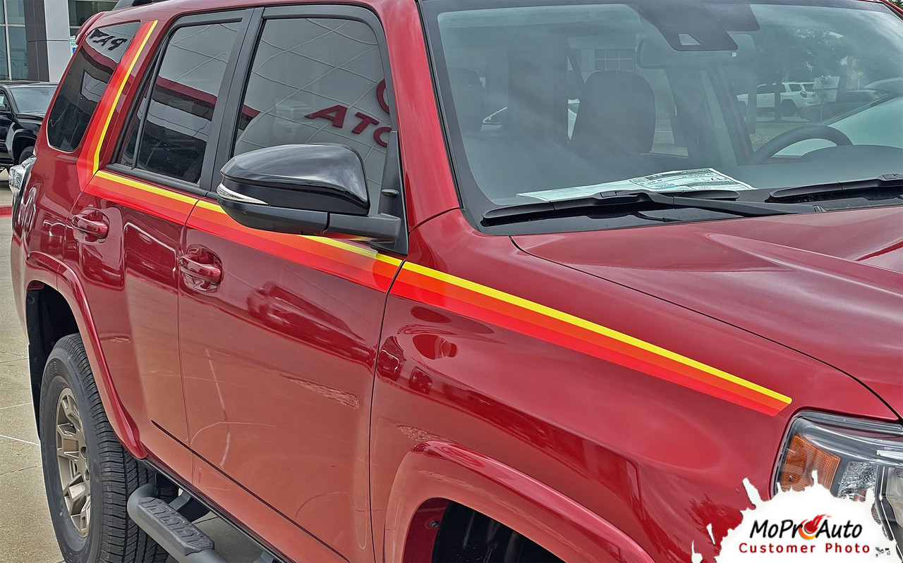 FORTY : Toyota 4Runner Body Stripes TRD Sport Pro Upper Body Hockey ...