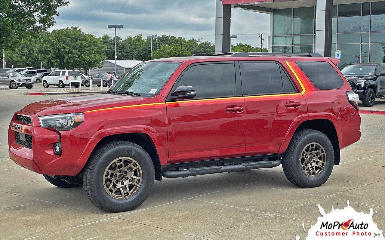 FORTY : Toyota 4Runner Body Stripes TRD Sport Pro Upper Body Hockey ...
