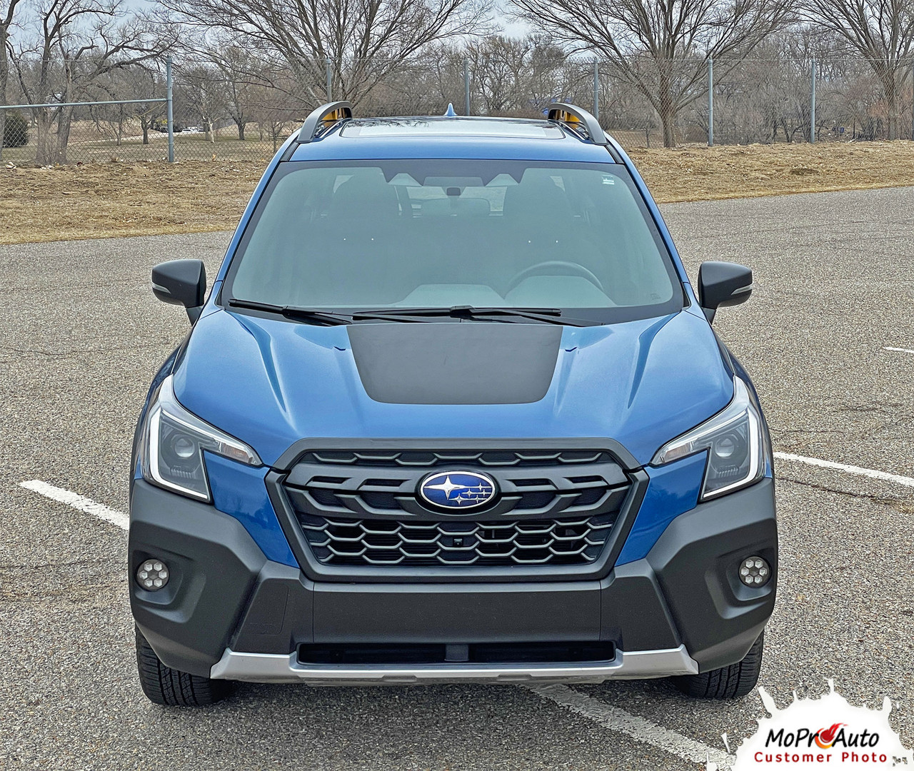 FOREST HOOD : Subaru Forester Hood Blackout Decal Vinyl Graphic Stripes ...