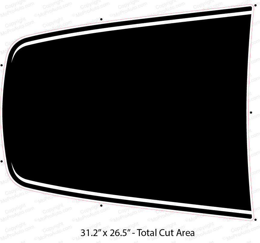 GROOVE HOOD : Subaru Forester Hood Blackout Decal Vinyl Graphic Stripes ...