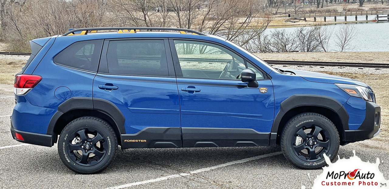STREAM SIDES : Subaru Forester Side Door Decals Accent Vinyl Graphic ...