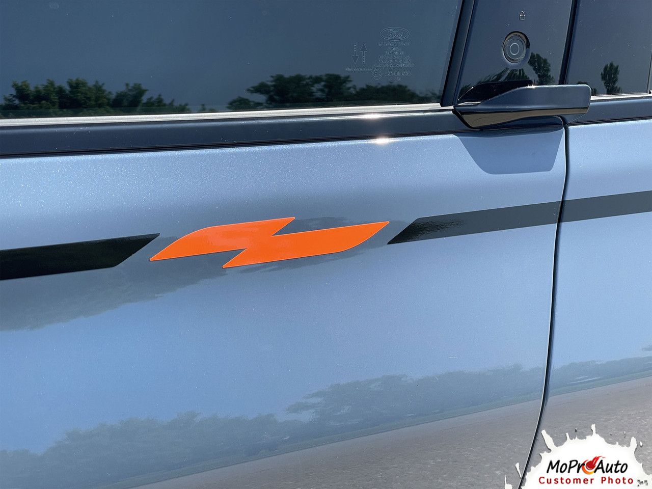 HIGH VOLTAGE | Ford Mustang Mach-E Side Body Decals Door Stripes Rally ...