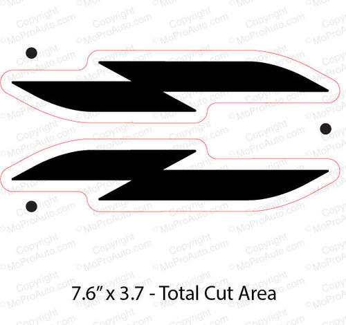 HIGH VOLTAGE | Ford Mustang Mach-E Side Body Decals Door Stripes Rally ...