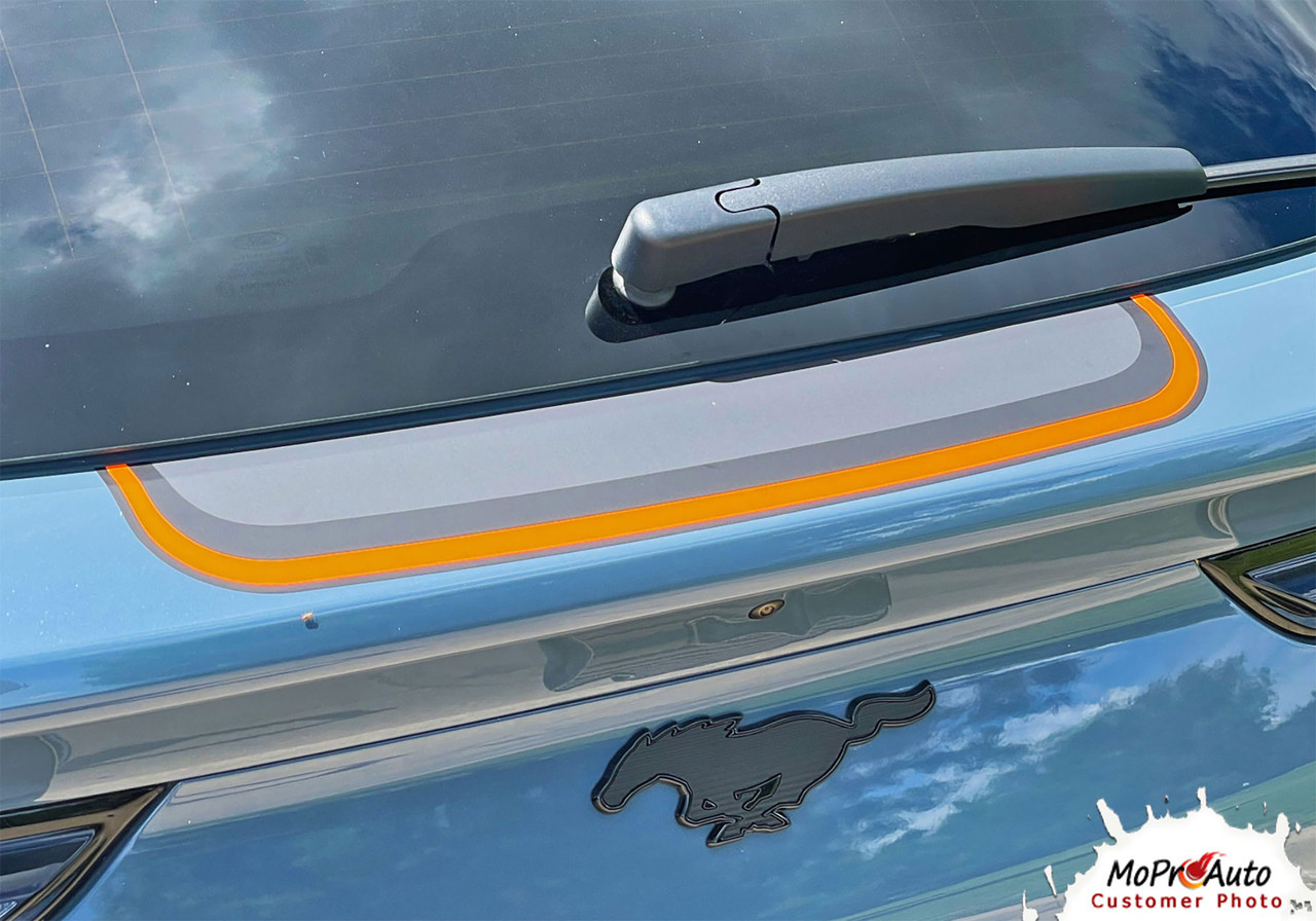 MACH SONIC DIGITAL | Ford Mustang Mach-E Hood Stripes Mach E Style ...