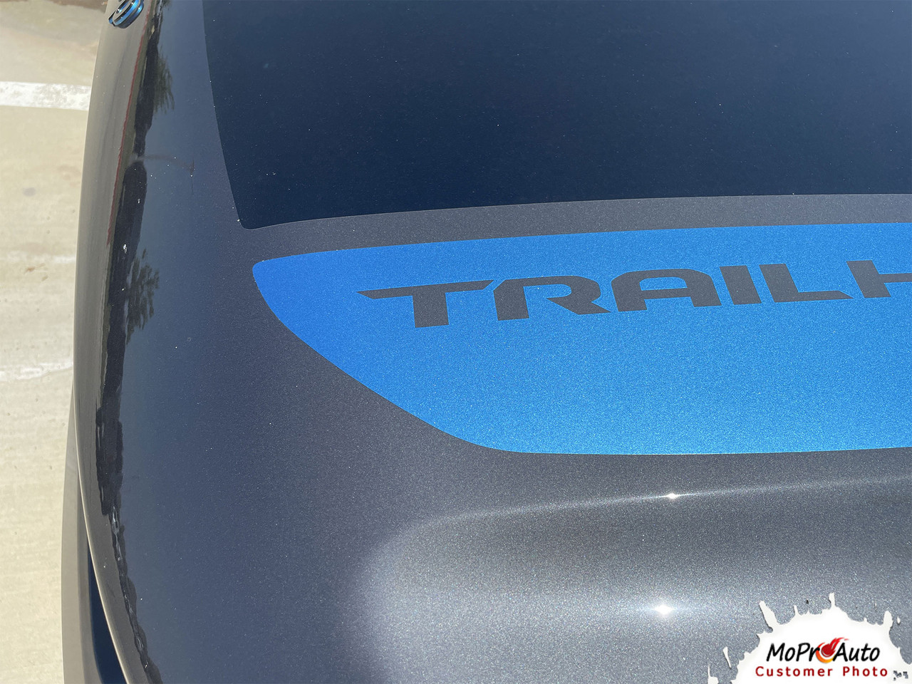 GRAND TRAIL HOOD | Jeep Grand Cherokee Trailhawk Hood Decal Stripe ...