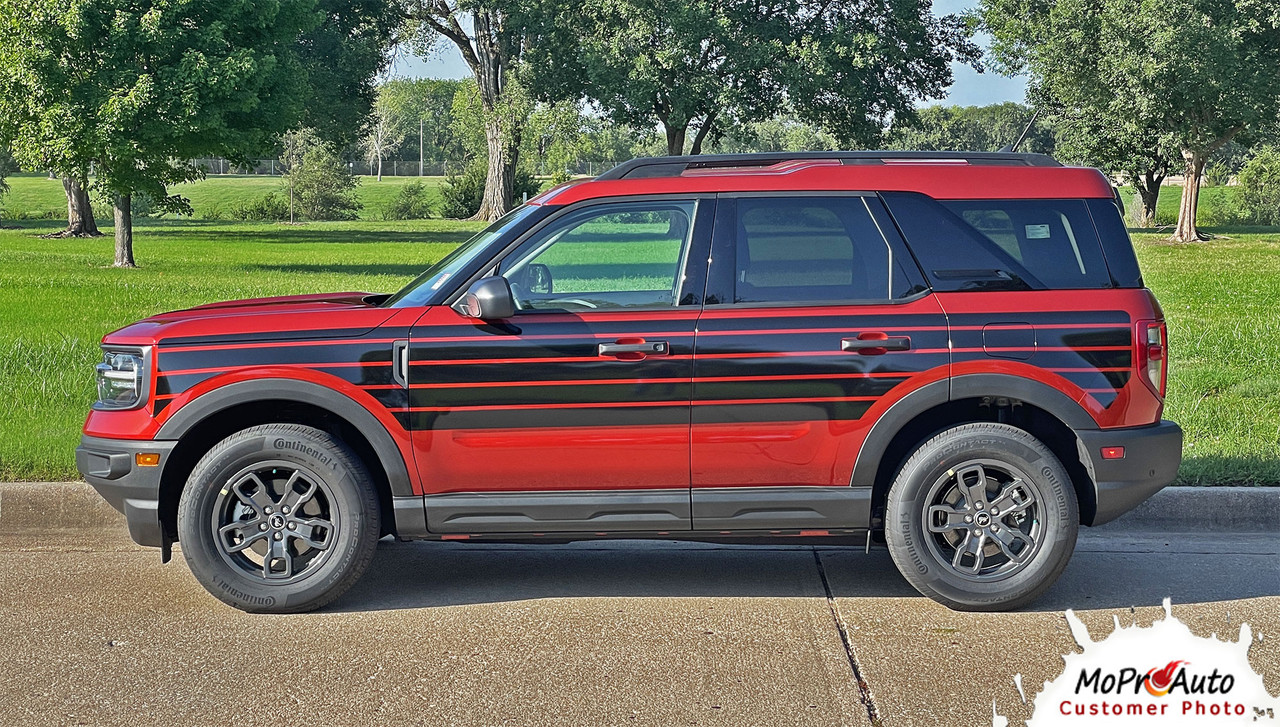SUNSETTER SOLID : Ford Bronco Sport Side Body Door Vinyl Graphics with ...