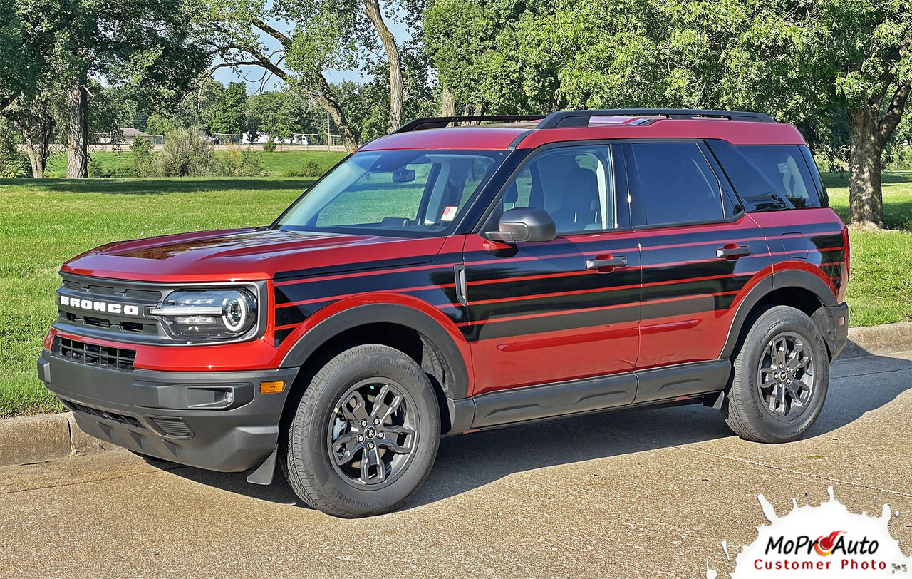 SUNSETTER SOLID : Ford Bronco Sport Side Body Door Vinyl Graphics with ...
