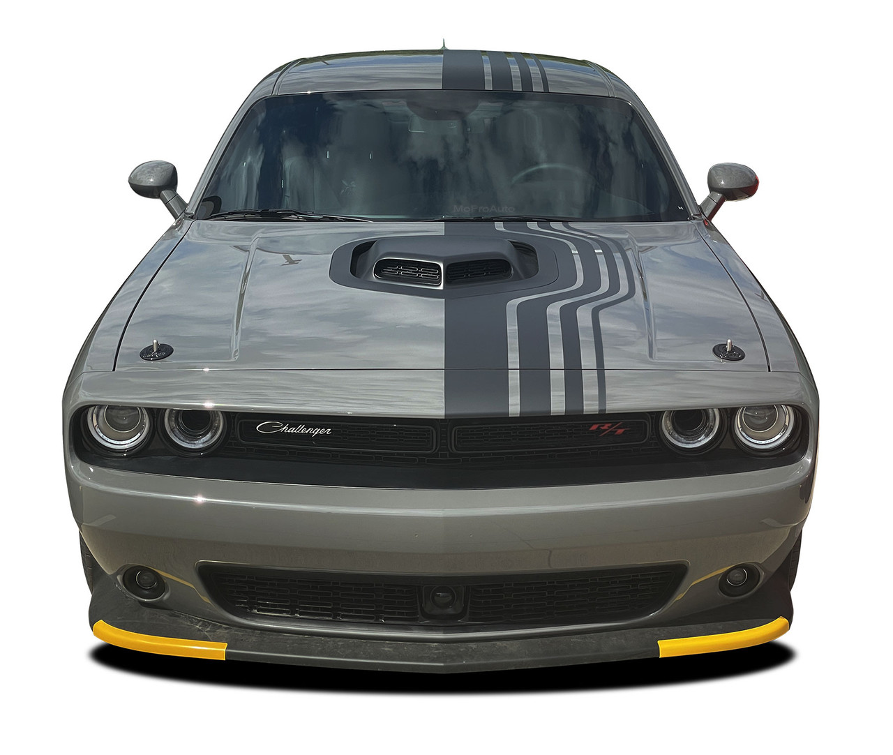 Dodge Challenger SIDEWINDER : Offset Racing Stripes for Shaker Style ...