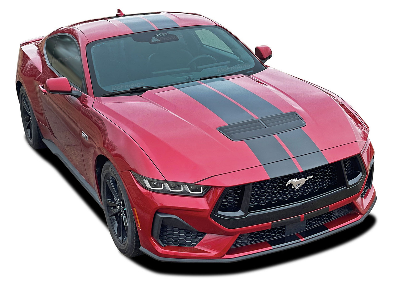 2024 ford mustang race red