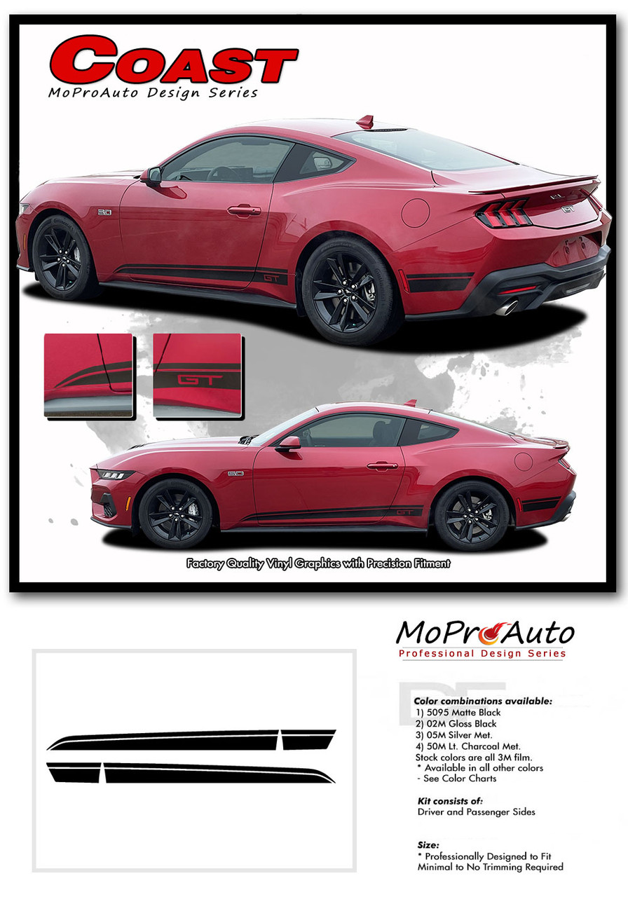 COAST : 2024 Ford Mustang GT and Ecoboost Rocker Panel Side Door ...