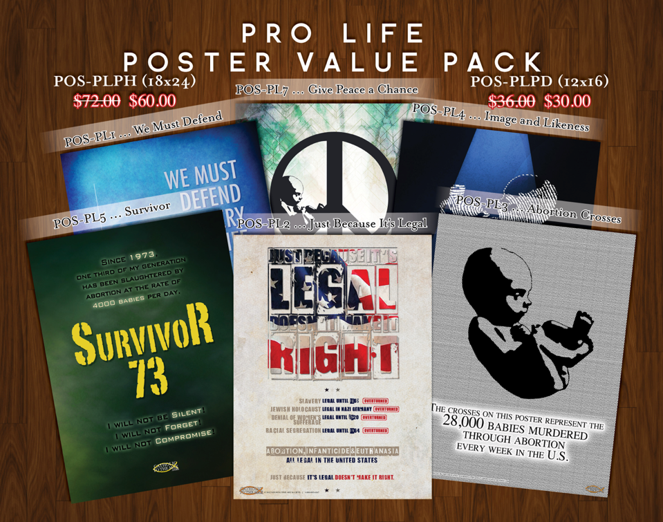 Pro-Life Wall Graphic Value Pack - Steubenville Press