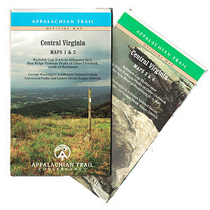 Set 08 - Central Virginia Guide Book and Maps - Appalachian Trail ...