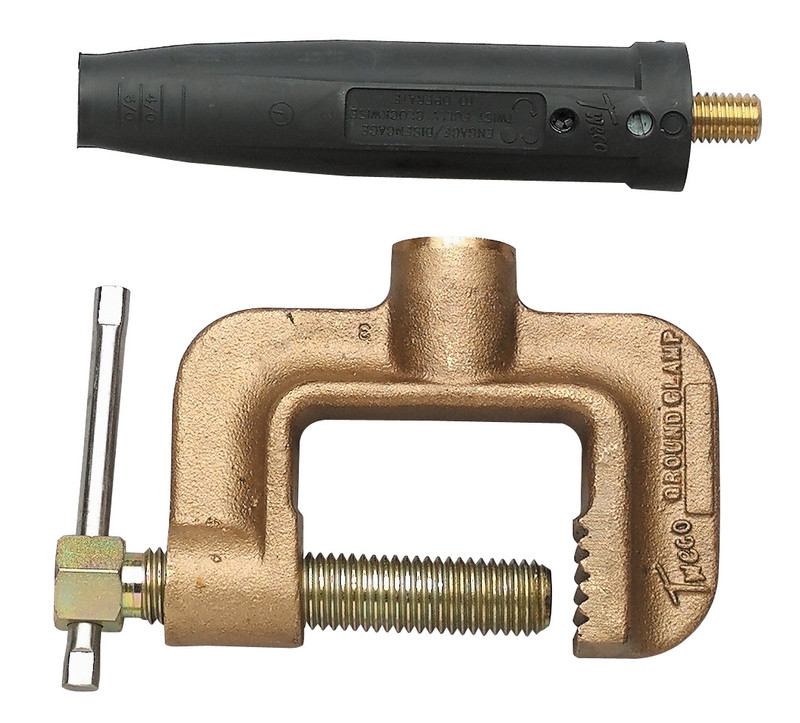 Tweco Roto-Work GC-600-DBP Ground Clamp (600A, Double Ball-Point ...
