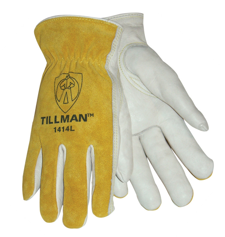 Tillman 1414 Top Grain-Split Cowhide Drivers Glove - MATHESON Online Store Tillman 1414 Top Grain-Split Cowhide Drivers Glove - MATHESON Online Store