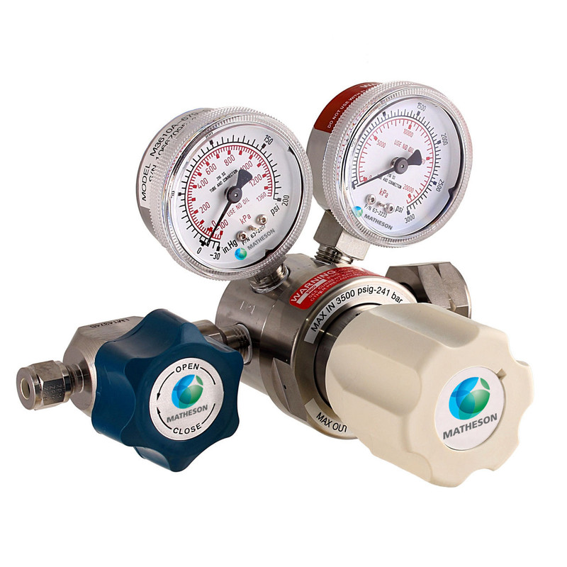 Ammonia Service Dual-Stage High-Purity with Tied Diaphragm Regulator ...