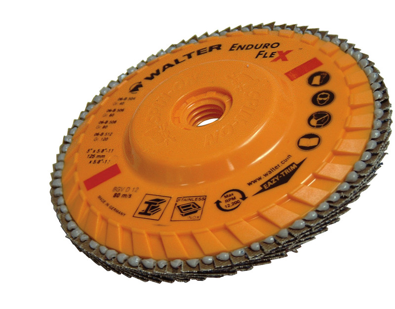 Walter Flap Disc 5x5/8-11 40 Grit Enduro-Flex - 06B504 - MATHESON ...