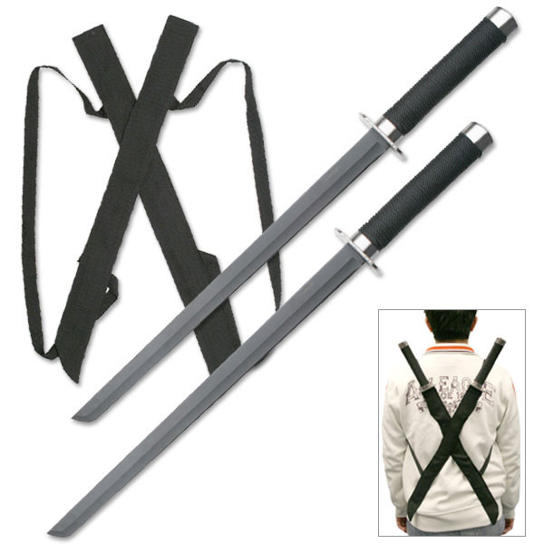 Samurai Twin Sword Set - keyscutlery.com