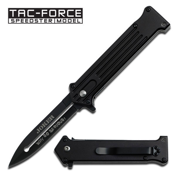 Joker Knife "Why So Serious" - keyscutlery.com