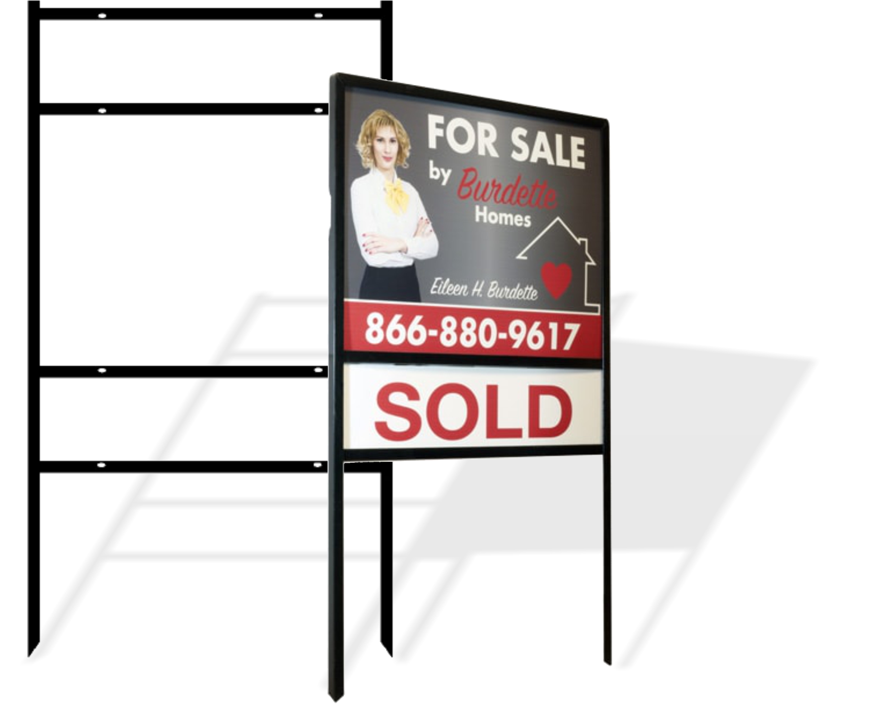 Real Estate H-Frames and Rider Stands - Display Fair