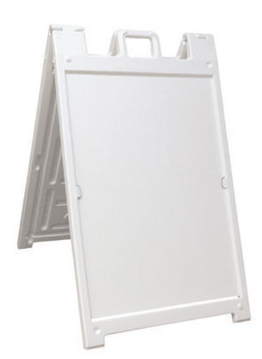 24" x 36" Insert DELUXE Quick-Change Signicade Plastic A-Frame Sign ...