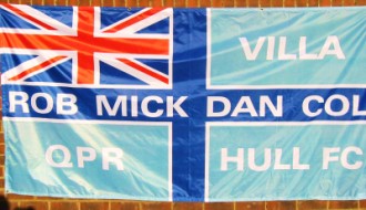Football Supporters flags
