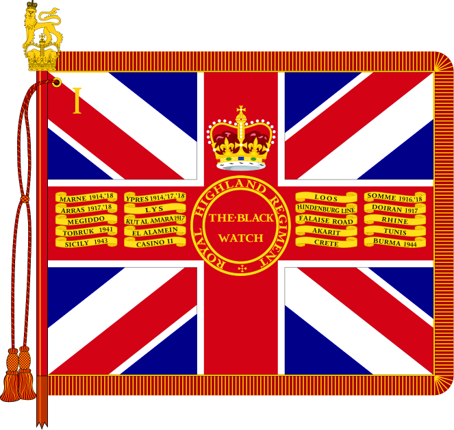Buy The Queen s Colour of 1st Battalion, The Black Watch Online ...