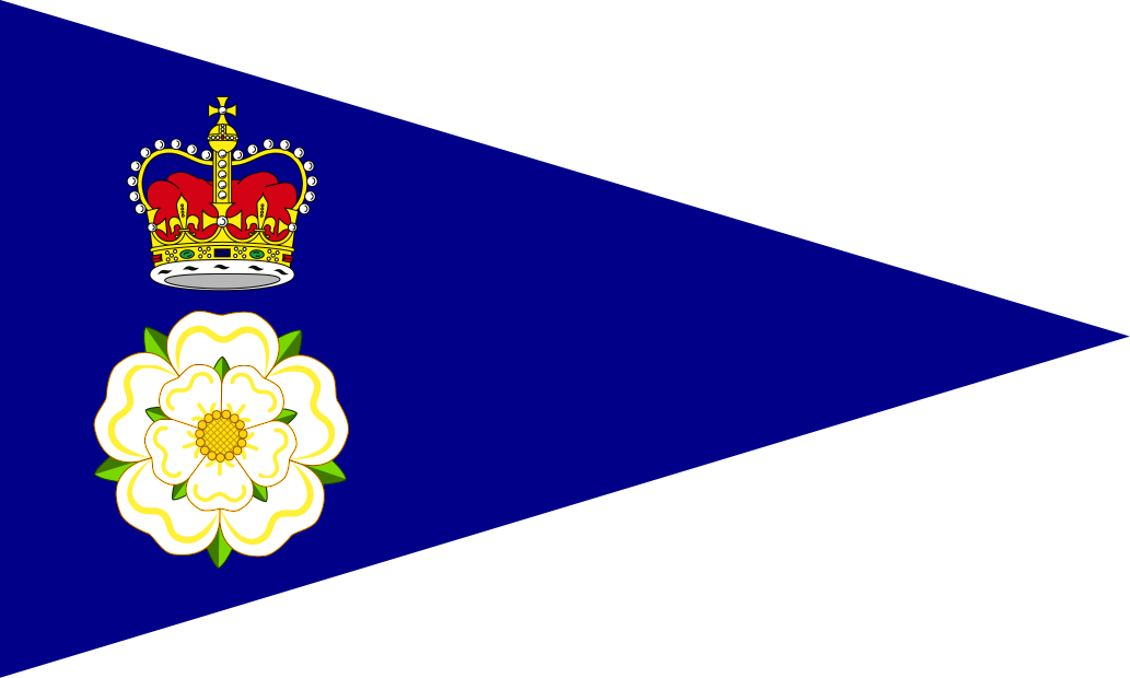 Buy Royal Yorkshire Yacht Club Burgee Online | Britsh Yacht Club ...