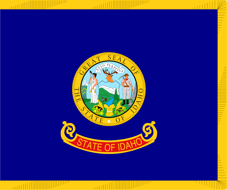 Buy Idaho State Flag Online | Printed & Sewn Flags | 13 sizes