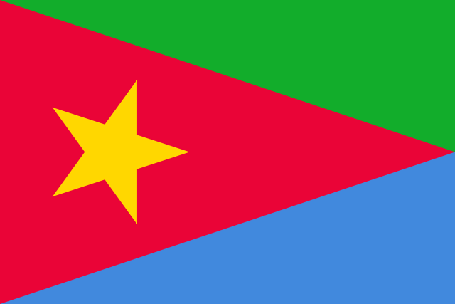 Buy EPLF (Eritrea) Flag Online | Quality British Made Historic Flags | 13 sizes
