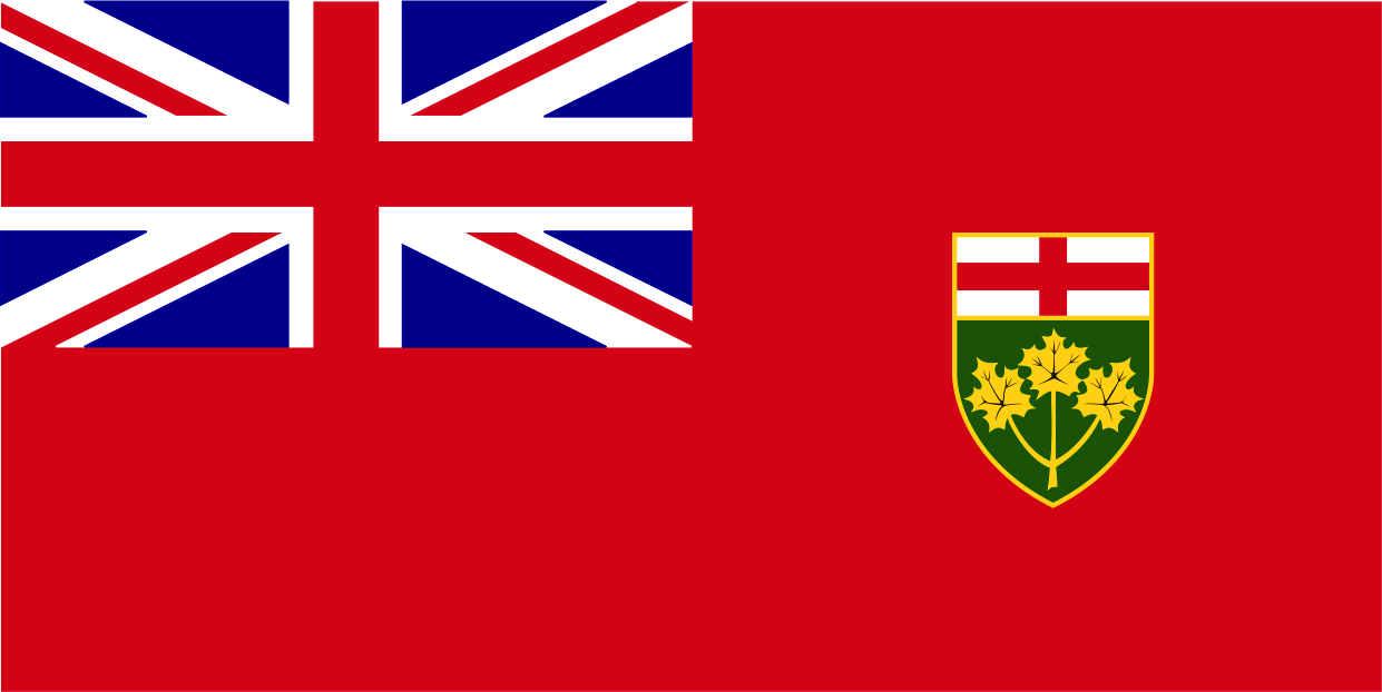 Buy Ontario Flag Online | Printed & Sewn Flags | 13 sizes