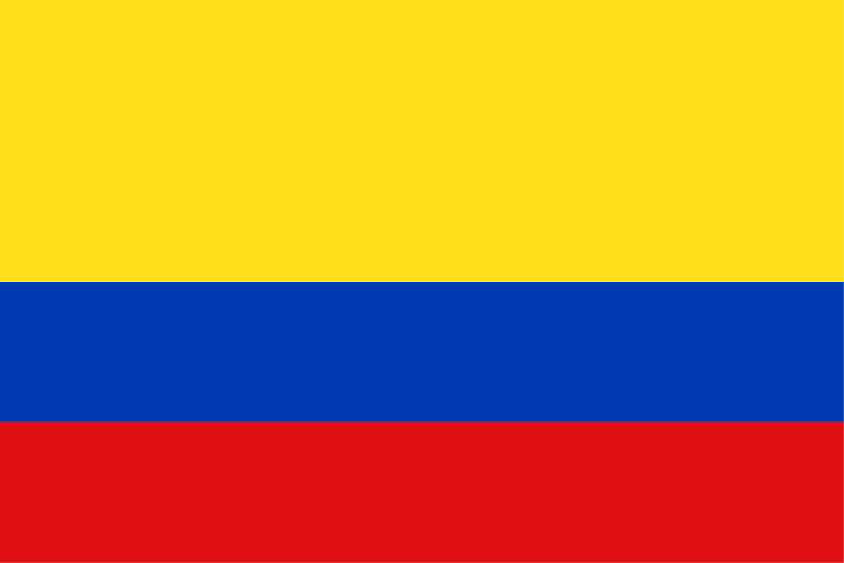 Buy Colombia National Flag Online | Printed & Sewn Flags | 13 sizes