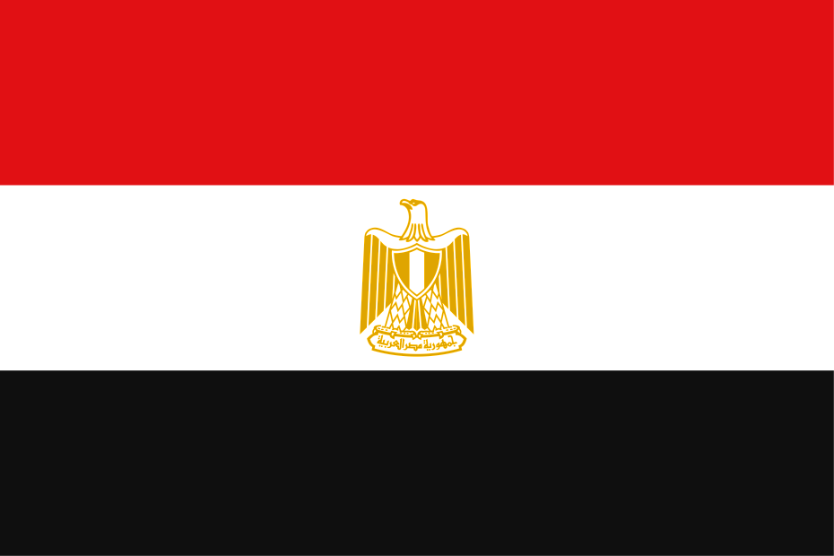 Buy Egypt National Flag Online | Printed & Sewn Flags | 13 sizes