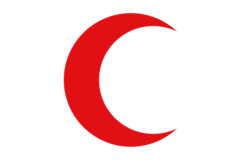 Buy Red Crescent Flag Online | Printed & Sewn Flags | 13 sizes