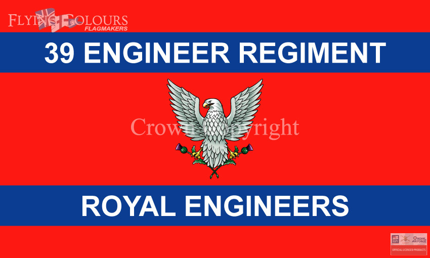 39 Engineer Regiment flag | Officially Licenced MoD Artwork Flags ...