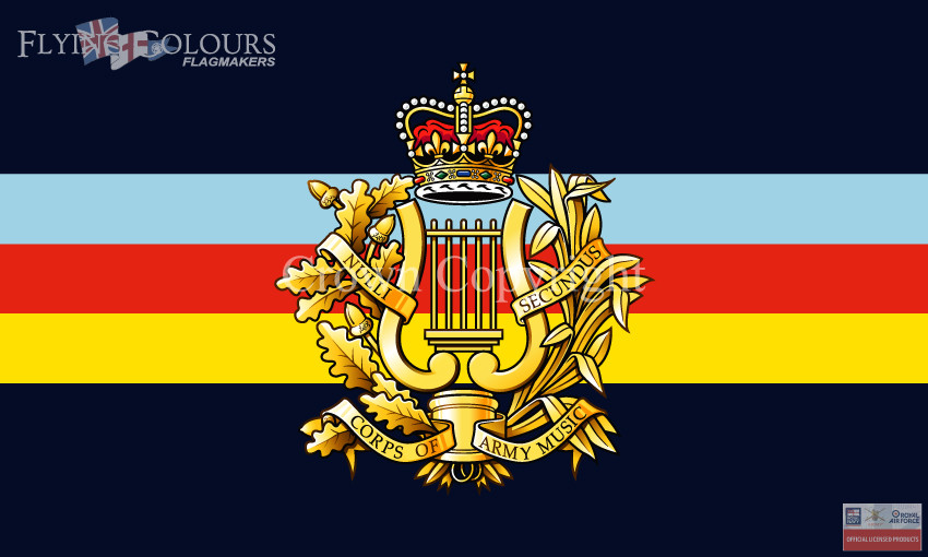 Corps of Army Music flag | Officially Licenced MoD Artwork Flags | Made ...