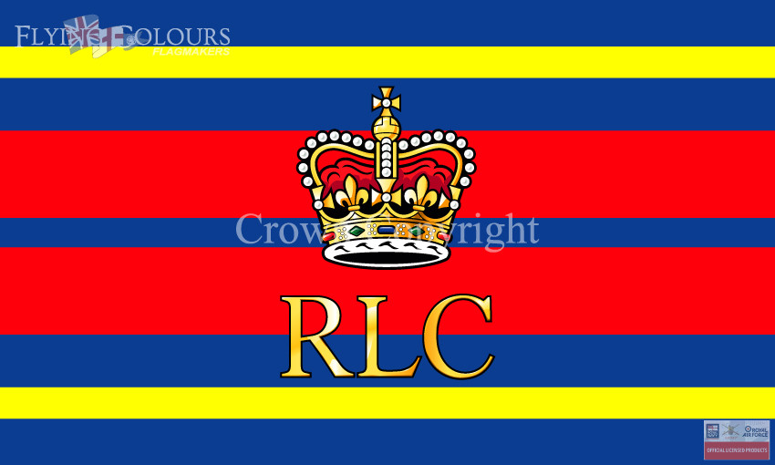 Party Supplies Royal Logistic Corps Military 6 x 4 Hand Waving Flag ...
