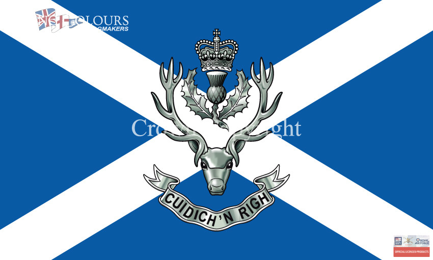 The Highlanders flag | Officially Licenced MoD Artwork Flags | Made in ...