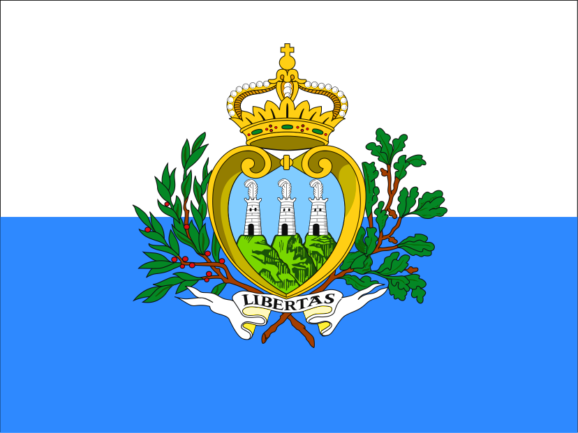 Buy San Marino National Flag Online | Printed & Sewn Flags | 13 sizes