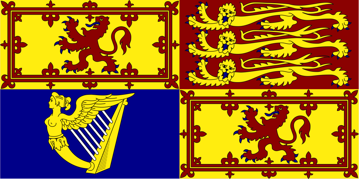 Buy Royal Standard for use in Scotland Online | Printed & Sewn Flags ...