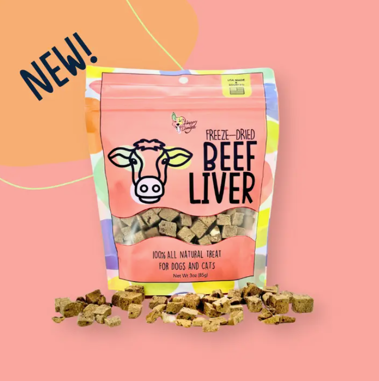 Freeze Dried Beef Liver 3 oz Package - TheAnxietyStore.com