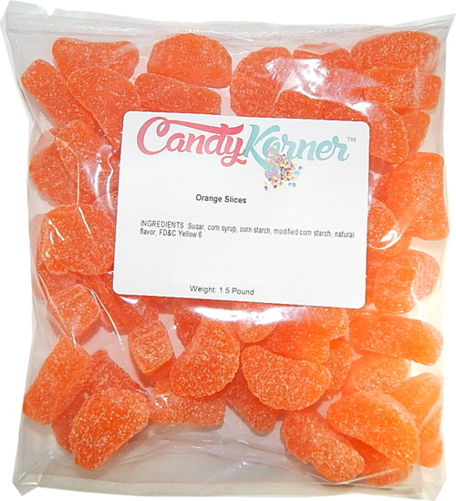 Sunrise Orange Slices 1.5 Pound ( 24 OZ ) - CandyKorner