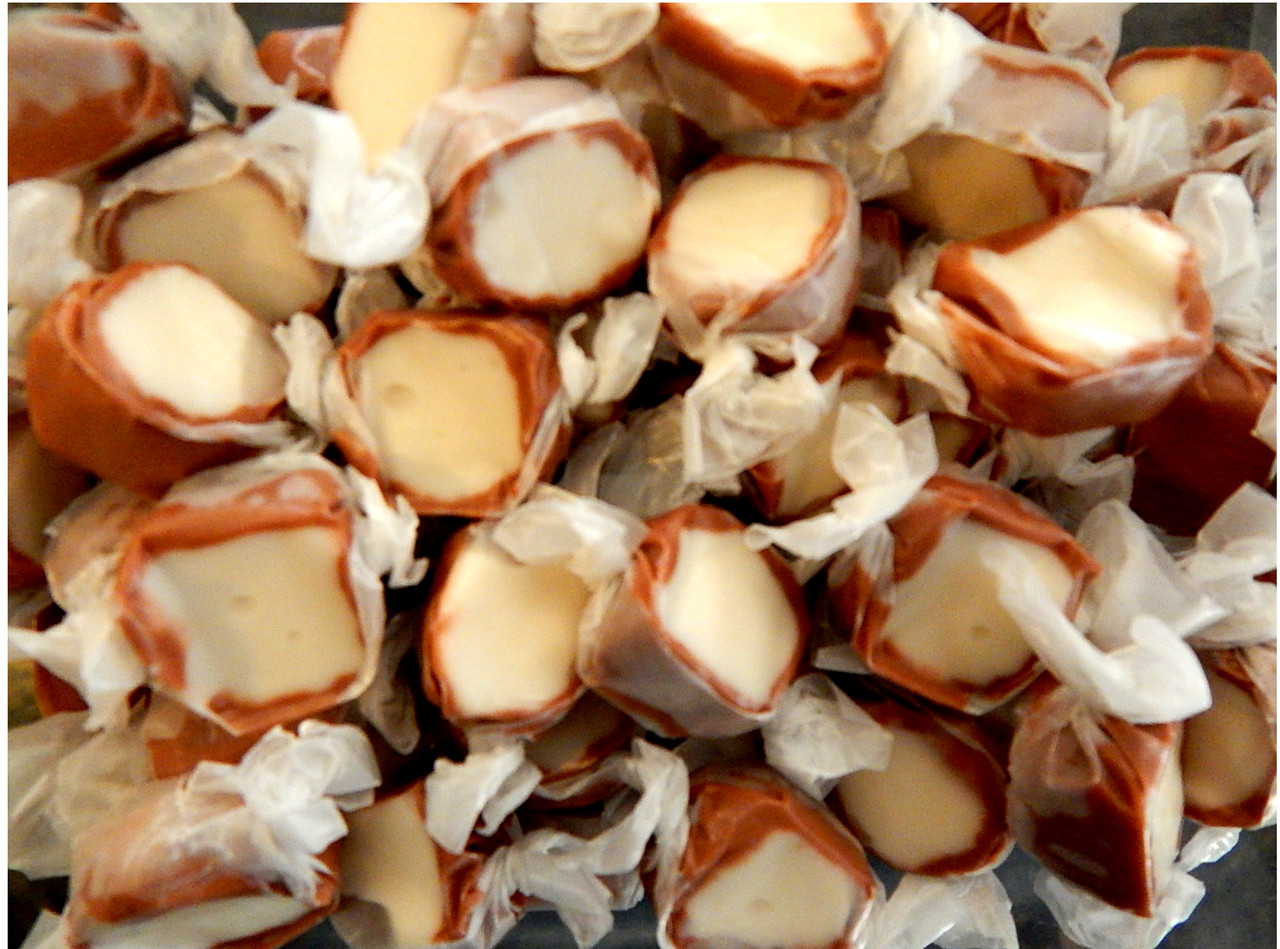 Salt Water Taffy Coconut Flavored 5 Pound ( 80 OZ ) - CandyKorner